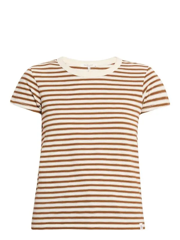 Rag & Bone The Striped Baby Tee - Wrbrm