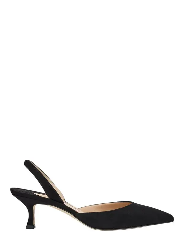 Manolo Blahnik Carolyne Slingback Pumps - Black