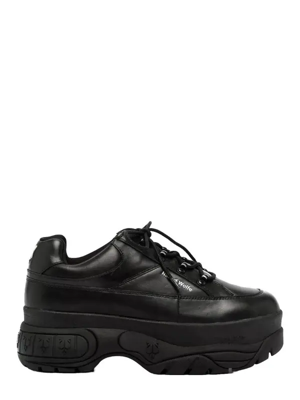 NAKED WOLFE Chunky Lace-up Sneakers - Black