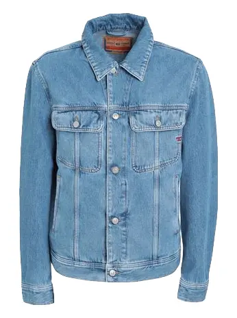 Diesel D-barcy Denim Trucker Jacket - Blue