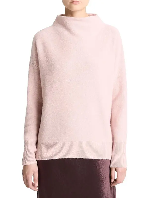 Vince Boiled Cashmere Funnel Neck Sweater - Balletto