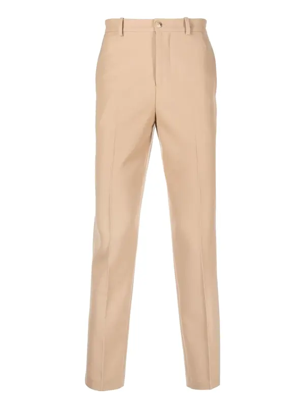 Maison Kitsuné Tailored Suit Trousers - Neutrals