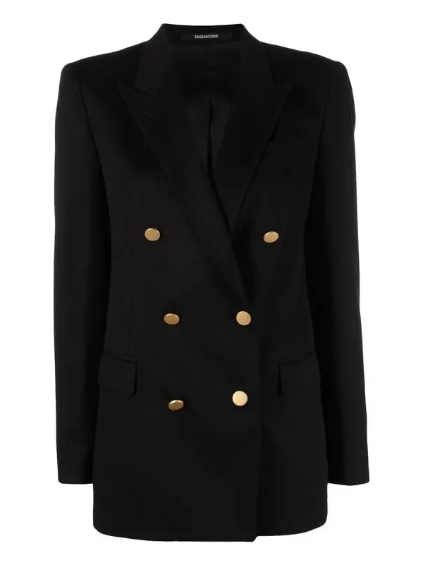 Tagliatore Double-breasted Blazer - Black
