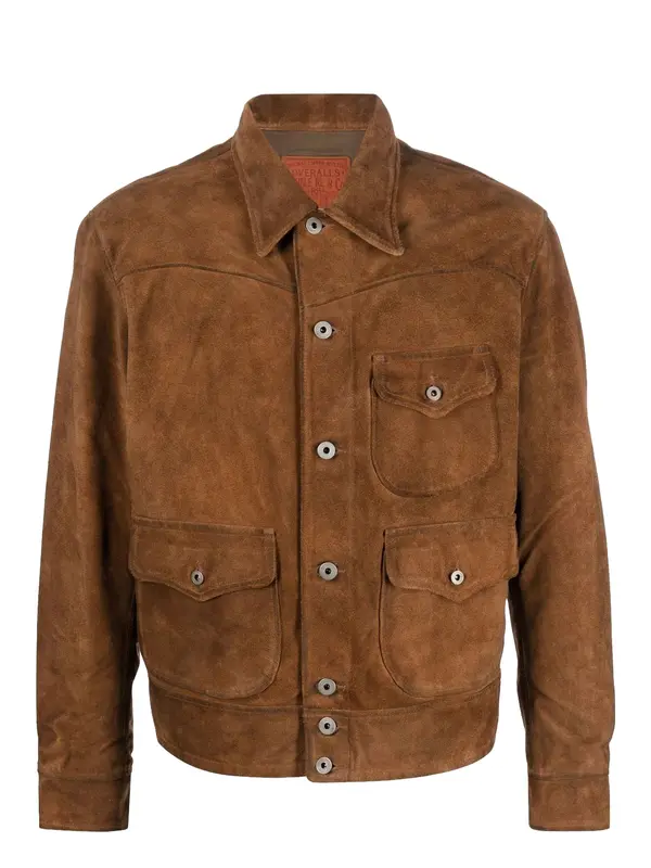 Ralph Lauren Suede Shirt Jacket - Brown