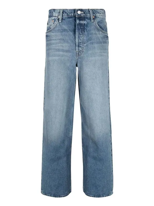 MOTHER The Spinner Wide-leg Jeans - Blue