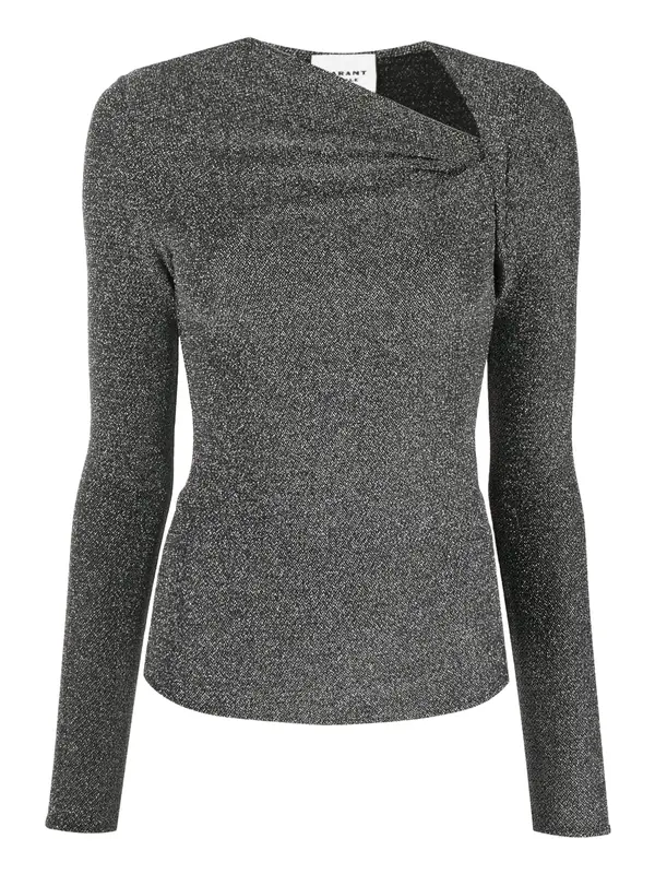 MARANT ETOILE Baixa Asymmetric Top - Silver
