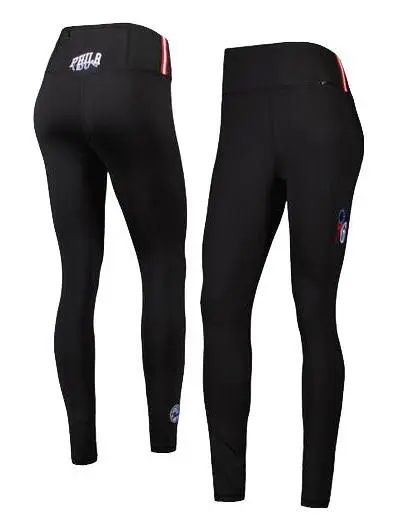 PRO STANDARD Philadelphia 76ers Classics Lux Leggings - Black
