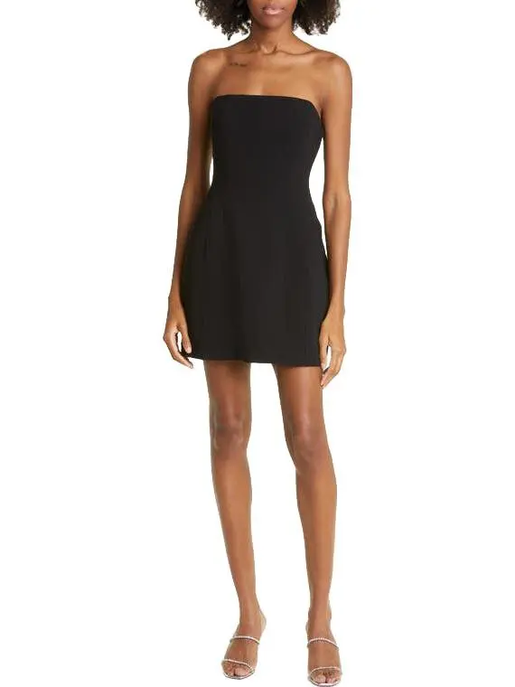 A.L.C. Elsie Strapless Mini Dress - Black