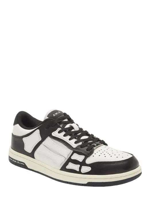 Amiri Skeleton Low-top Sneaker - 004 - Black/white
