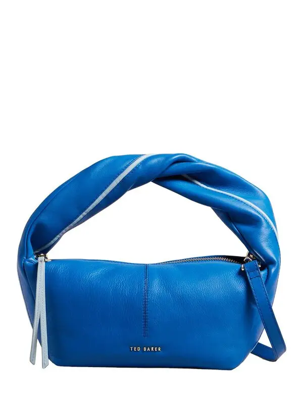 Ted Baker London Nikaya Mini Crossbody Bag With Twisted Handle - Blue
