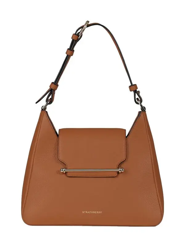 Strathberry Multrees Leather Hobo - Tan