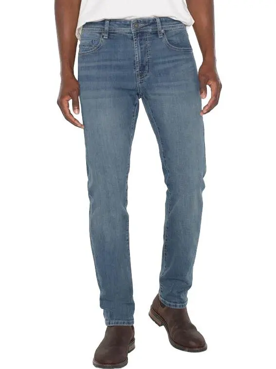LIVERPOOL Kingston Straight Leg Jeans - Rialto