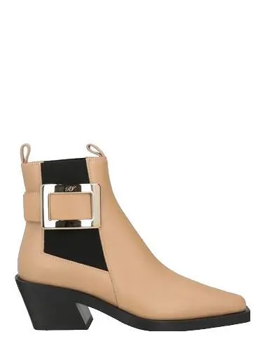 ROGER VIVIER Ankle Boots - Beige