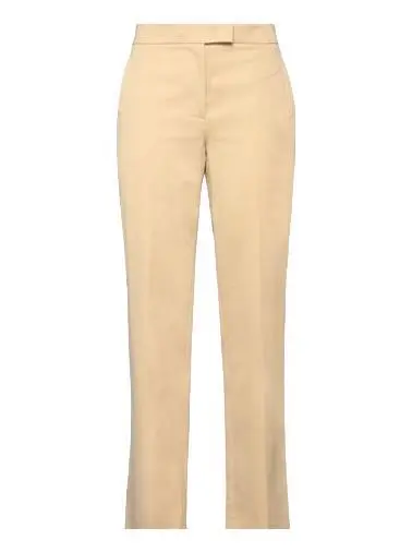 TWINSET Tapered Cotton-linen Pants - Beige