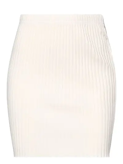 John Elliott Mini Skirt - White