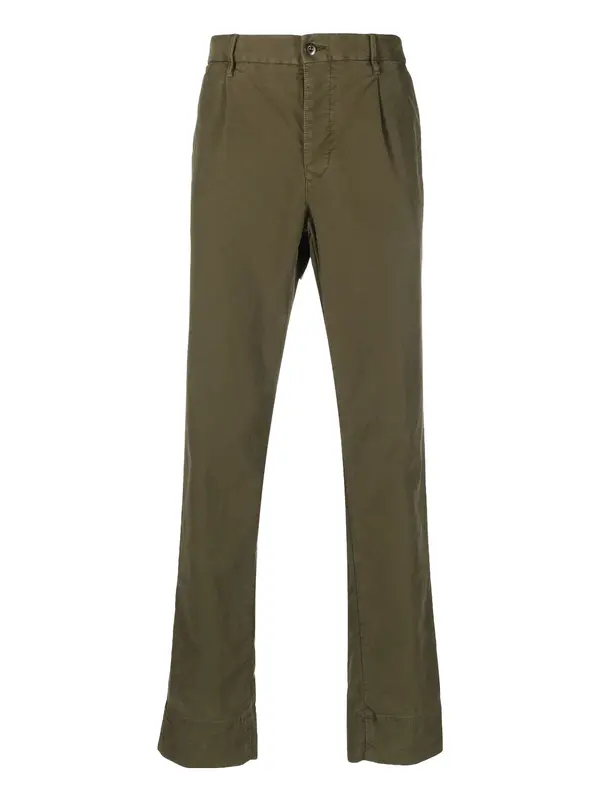 Incotex Tapered-leg Trousers - Green
