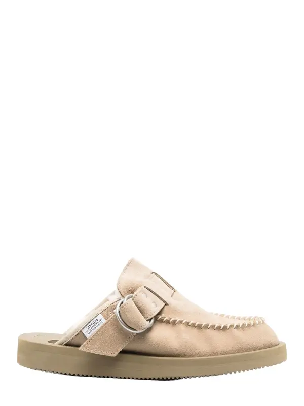 Suicoke Lemi Suede Loafers - Neutrals