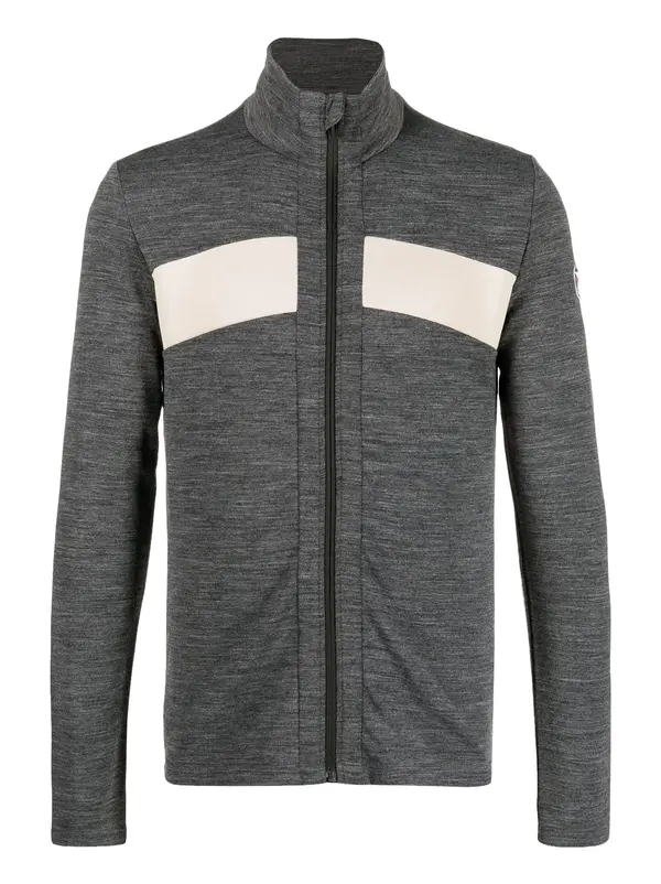 Rossignol React Merino Zip-up Top - Grey