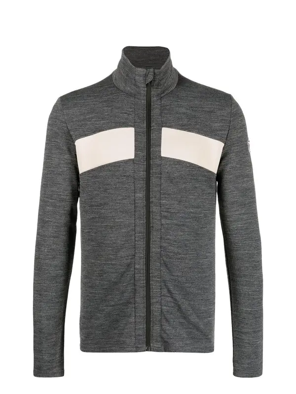 Rossignol React Merino Zip-up Top - Grey
