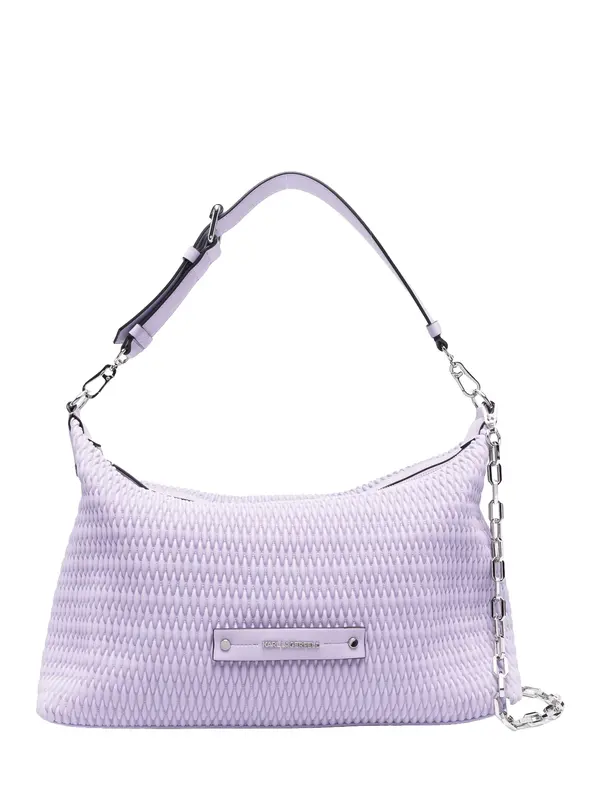 Karl Lagerfeld K/kushion Extra-large Quilted Shoulder Bag - Purple