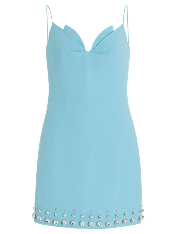 DEL CORE Embellished Mini Dress - Blue