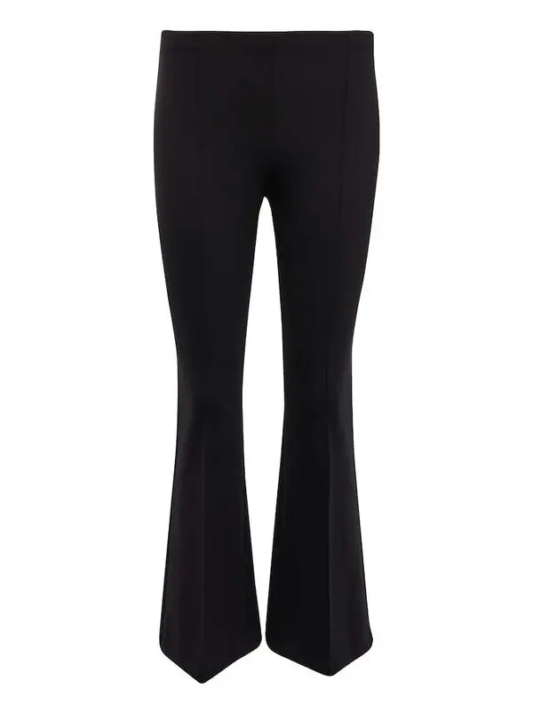 THE ROW Beca High-rise Flared Pants - Black