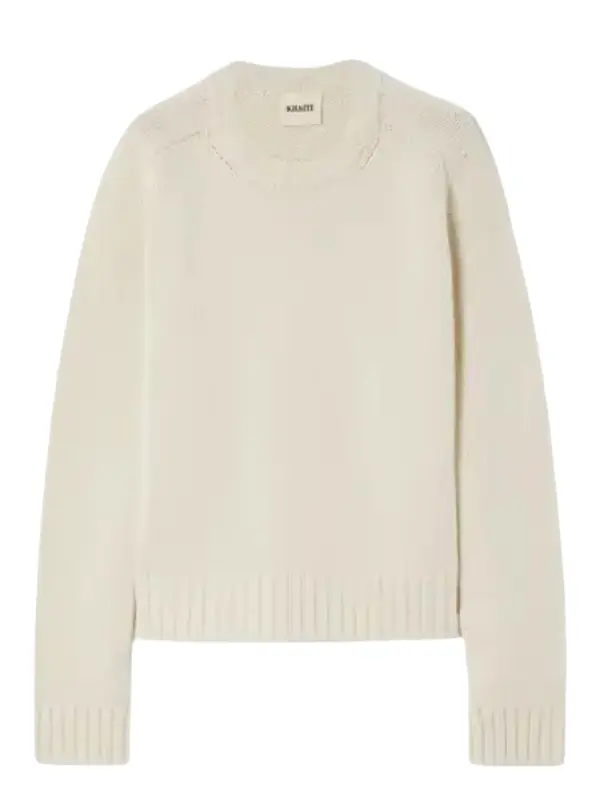 Khaite Mae Cashmere Sweater - Off-white