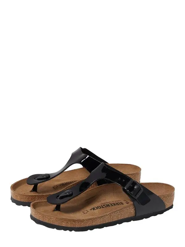 BIRKENSTOCK Gizeh Birko-flor Thong Sandals - Black