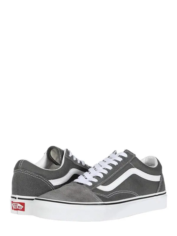 VANS Old Skool Low Top Casual Sneakers - Pewter