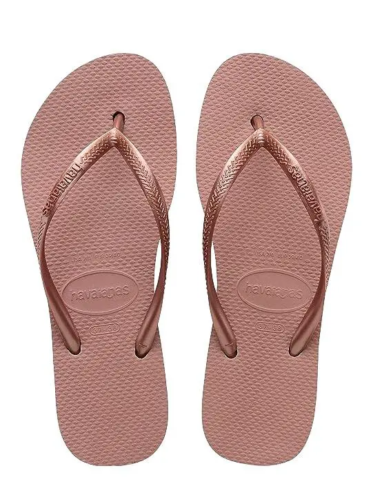 Havaianas Slim Flatform Flip-flop Sandal - Gold