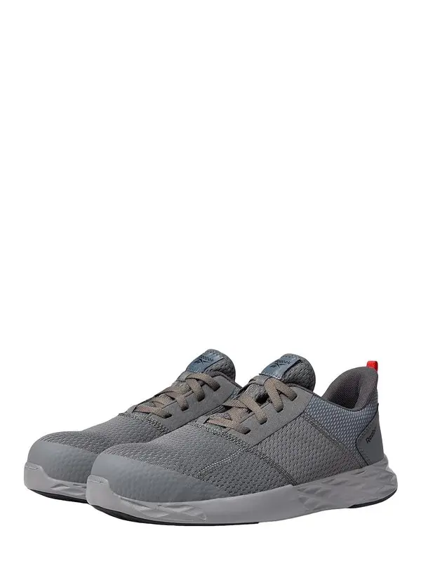 REEBOK Astroride Strike Composite Toe Athletic Shoe - Gray