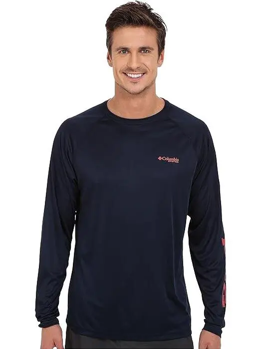 Columbia Terminal Tackle Long Sleeve Shirt - Navy