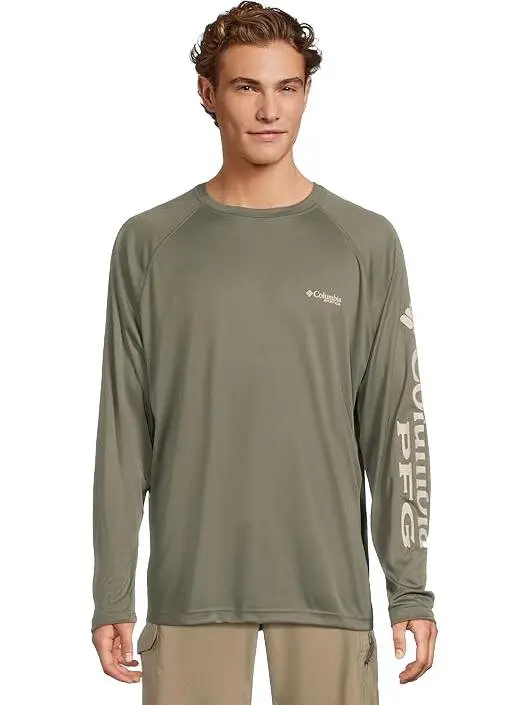 Columbia Performance Fishing Gear Long Sleeve Shirt - Olive