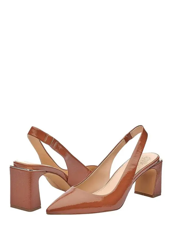 Vince Camuto Hamden Slingback High Heels - Tan