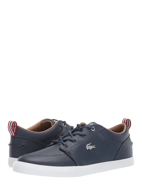 Lacoste Bayliss Leather Sneakers - Navy