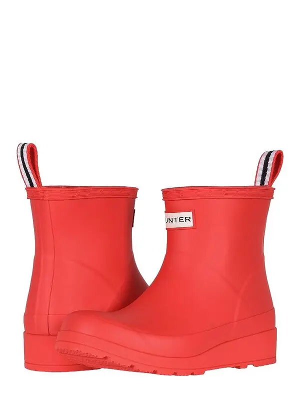 Hunter Original Play Short Waterproof Boots - Red