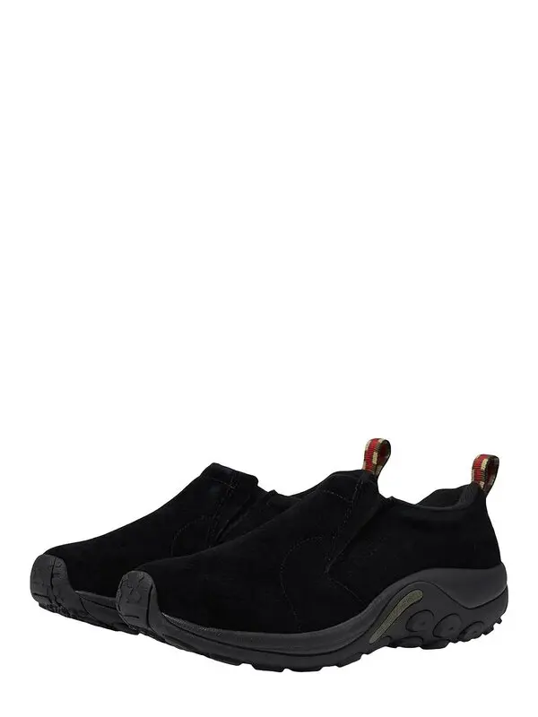 Merrell Suede Slip-on Shoes - Black