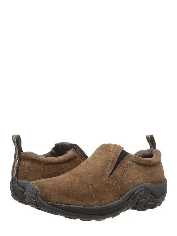 Merrell Suede Slip-on Shoes - Brown