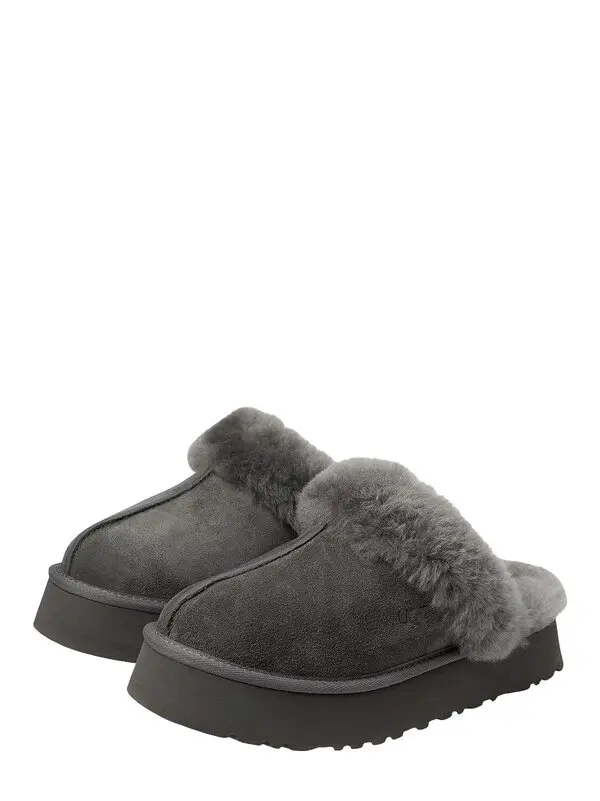 UGG Disquette Platform Slipper - Black