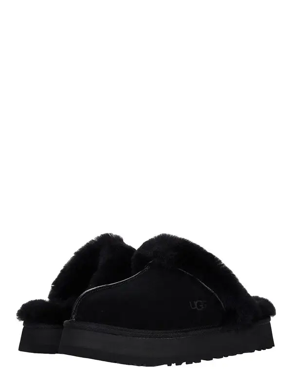 UGG Disquette Platform Slipper - Black