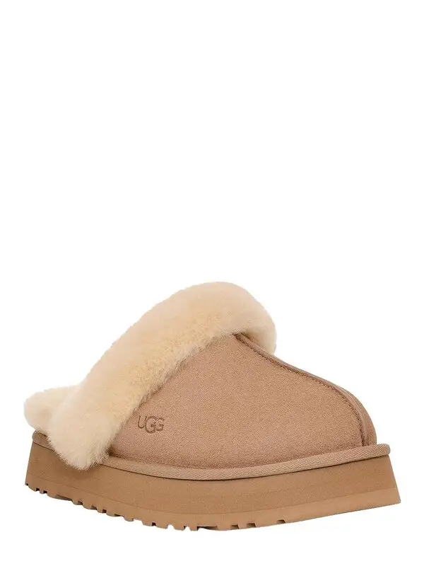 UGG Disquette Platform Slipper - Bone