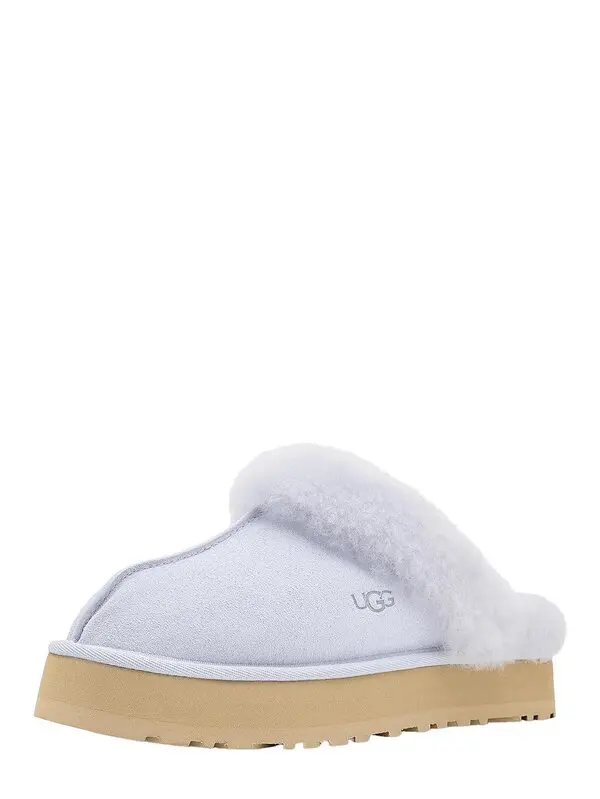 UGG Disquette Platform Slipper - White