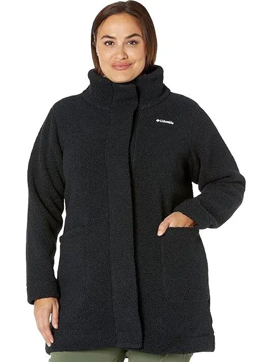 Columbia Fleece Long Jacket - Black