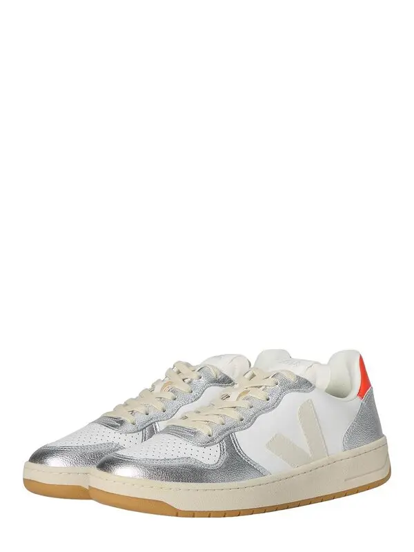 VEJA V-10 Lace-up Sneakers - Silver