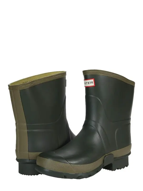 Hunter Field Gardener Short Boots - Olive