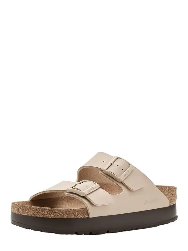 BIRKENSTOCK Papillio Arizona Platform Vegan Sandal - Brown