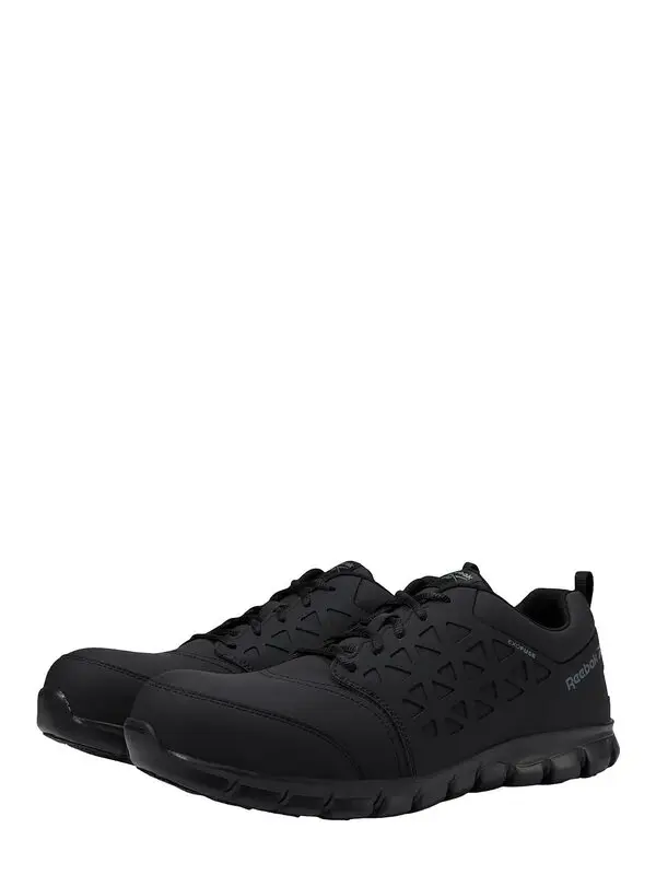 REEBOK Sublite Cushion Work Composite Toe Sneakers - Black