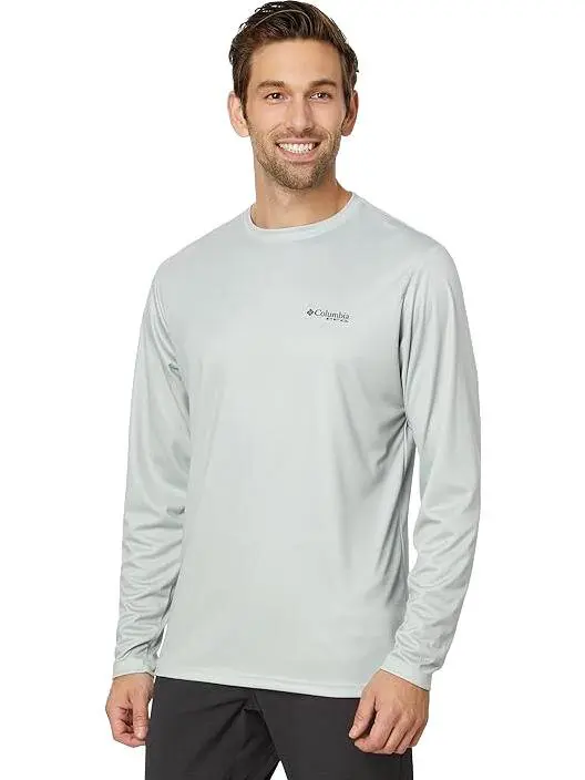 Columbia Terminal Tackle Fishtm Long Sleeve Shirt - Gray