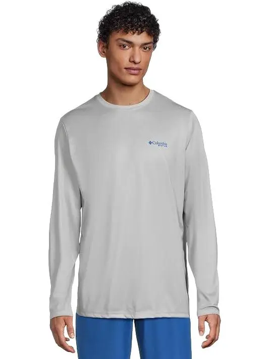 Columbia Terminal Tackle Fishtm Long Sleeve Shirt - Gray