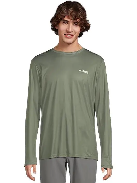 Columbia Terminal Tackle Pfg Fishtm Long Sleeve Shirt - Olive